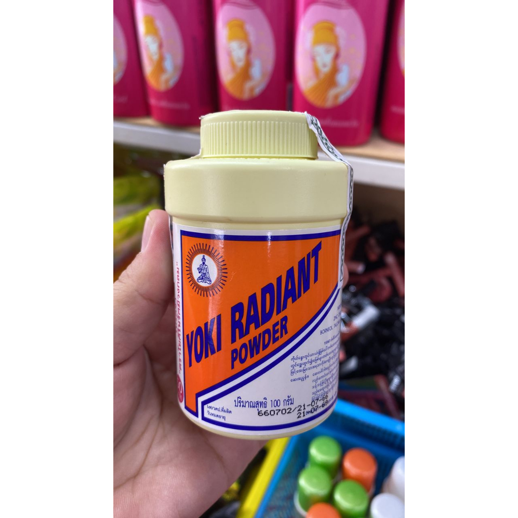 YOKI RADIANT POWDER (Bedak Ruam & Anti Bau Badan) | Shopee Malaysia