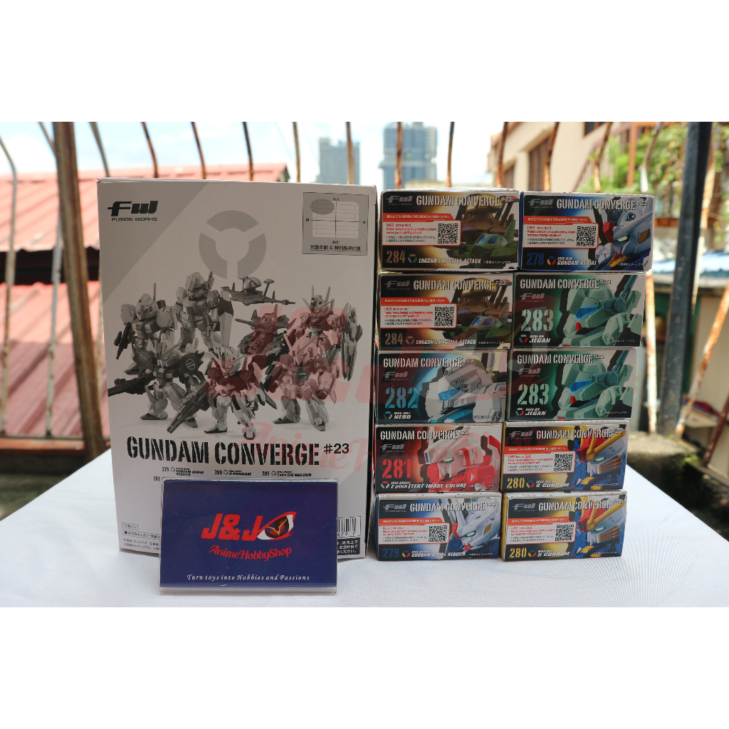 Gundam FW Gundam Converge 23 (10PCS) | Shopee Malaysia