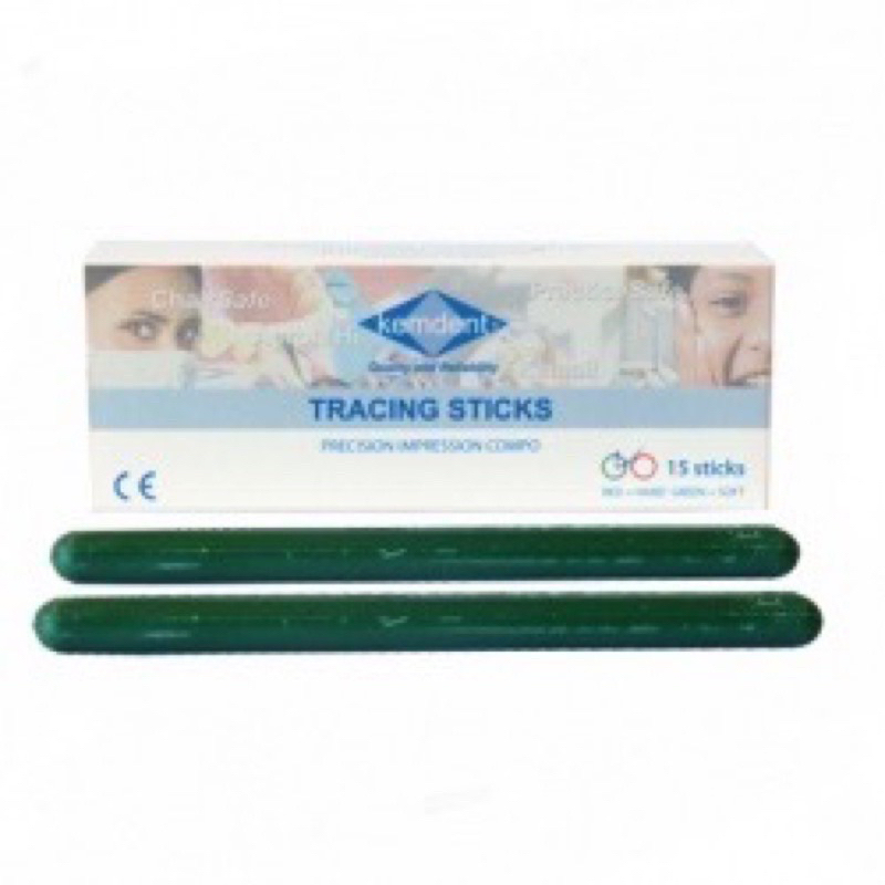 GREEN TRACING STICKS WAX (IMPRESSION COMPOUND) | Shopee Malaysia