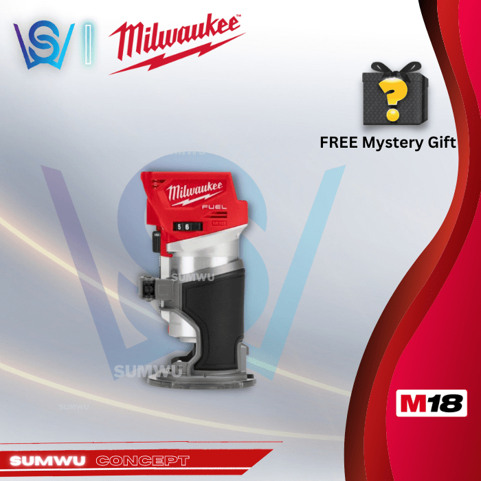 MILWAUKEE M18 FUEL COMPACT TRIMMER ROUTER M18 FTR-0 | Shopee Malaysia