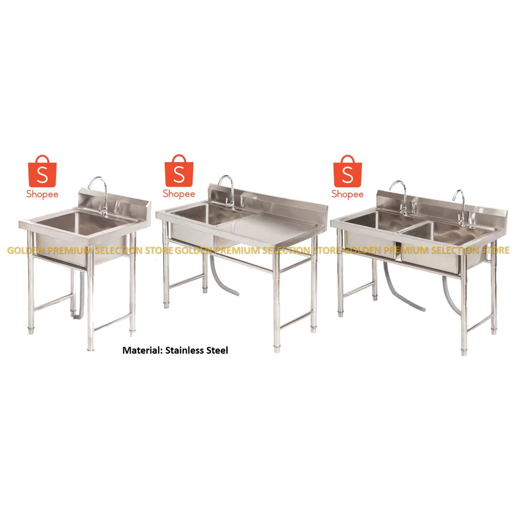 Stainless Steel Sink / Sink with Stand / Sinki Stainless Steel / 白钢洗手盆 ...