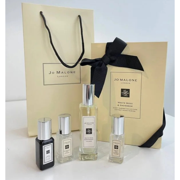 (ORI)_ WHITE MOSS & SNOWDROP SCENT PAIRING COLLECTION SET 4IN1 SET (WPB ...