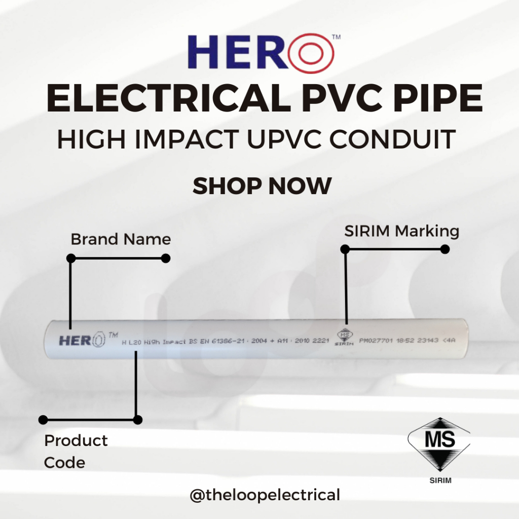 PVC PIPE SIRIM APPROVED / PAIP PVC WIRING / ELECTRICAL PVC CONDUIT PIPE ...