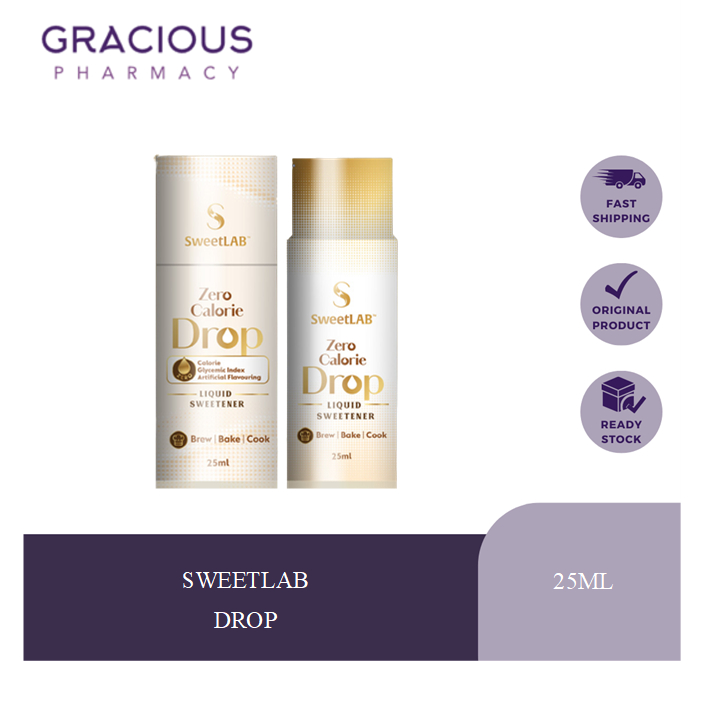 SWEETLAB ZERO CALORIE DROP 25ML | Shopee Malaysia