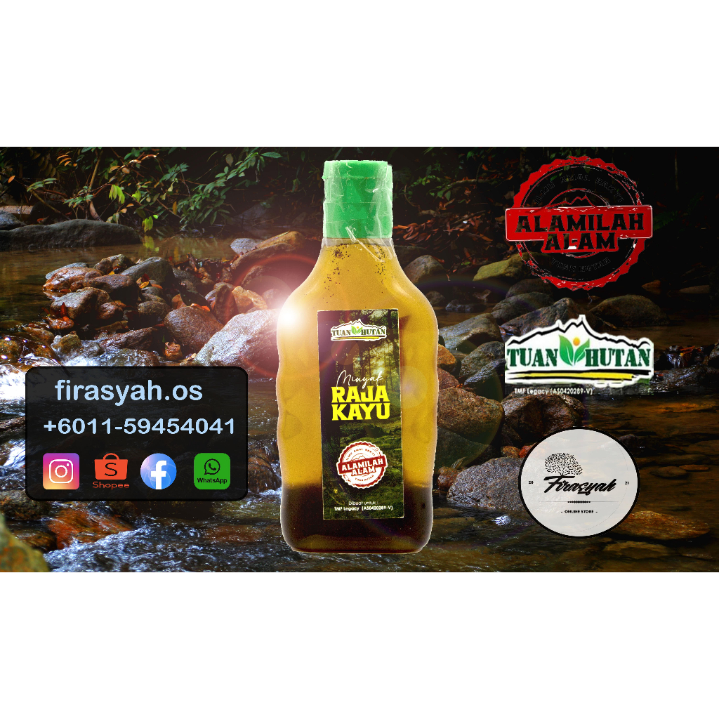 +[🔥CLEARANCE SALE🔥] MINYAK RAJA KAYU TUAN HUTAN+ FREE GIFT🎁🎁 | Shopee ...