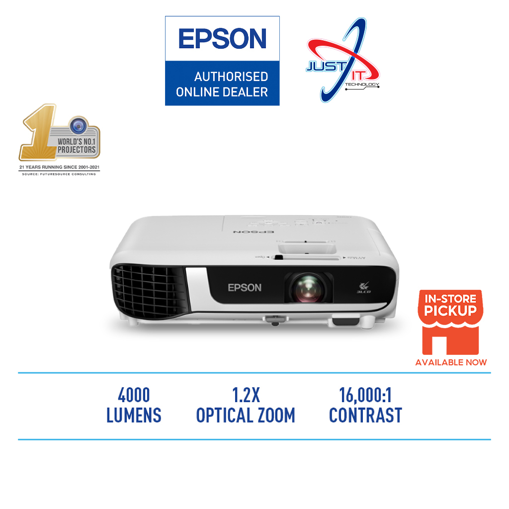 EPSON EB-X51 / EB-X52 XGA 3800 Lumens 3LCD PROJECTOR | Shopee Malaysia