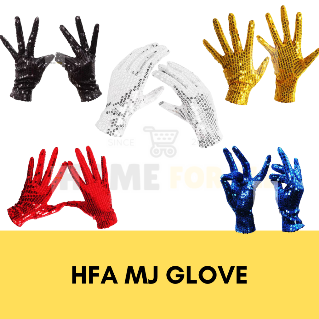 Kids & Adult Unisex Michael Jackson MJ Concert Performance Glove ...