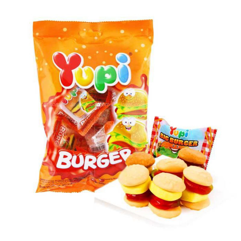 Yupi Candy Gummies Burger | Shopee Malaysia