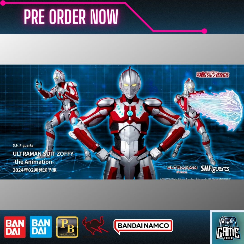 Bandai Tamashii SHF S.H.Figuarts Ultraman Suit Zoffy -The Animation ...