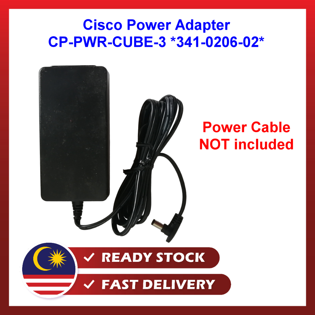 CISCO Power Adapter [CP-PWR-CUBE-3] | Shopee Malaysia