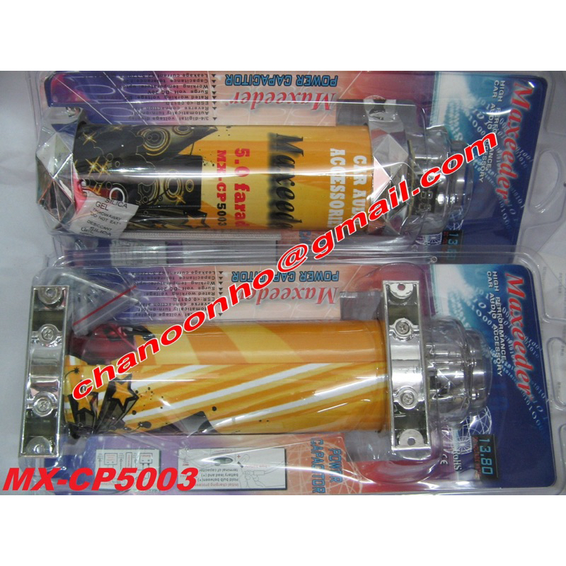 HIGH PERFORMANCE CAR AUDIO POWER CAPACITOR CO-410 4.0 FARAD WITH LIGHT ...