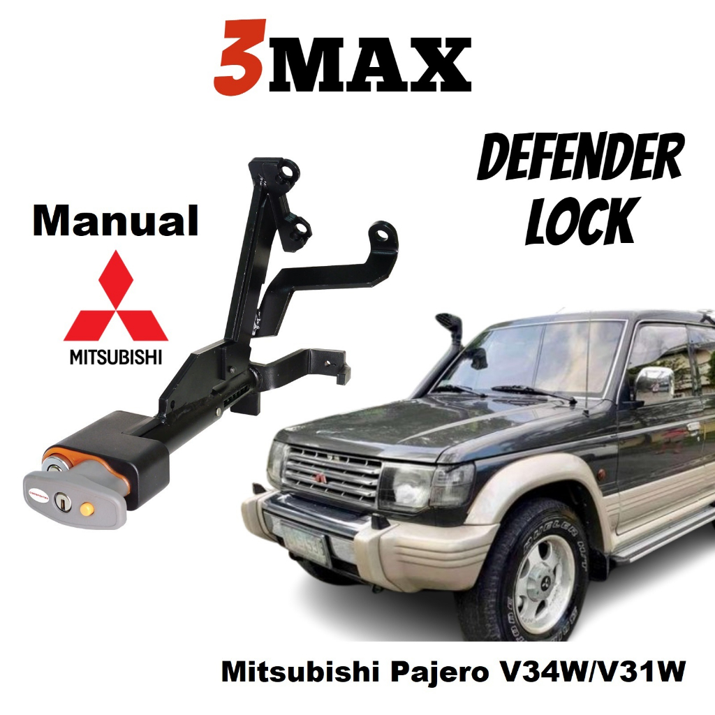Mitsubishi Pajero V34W/V31W MANUAL 3MAX Double Lock - Brake Pedal Lock ...