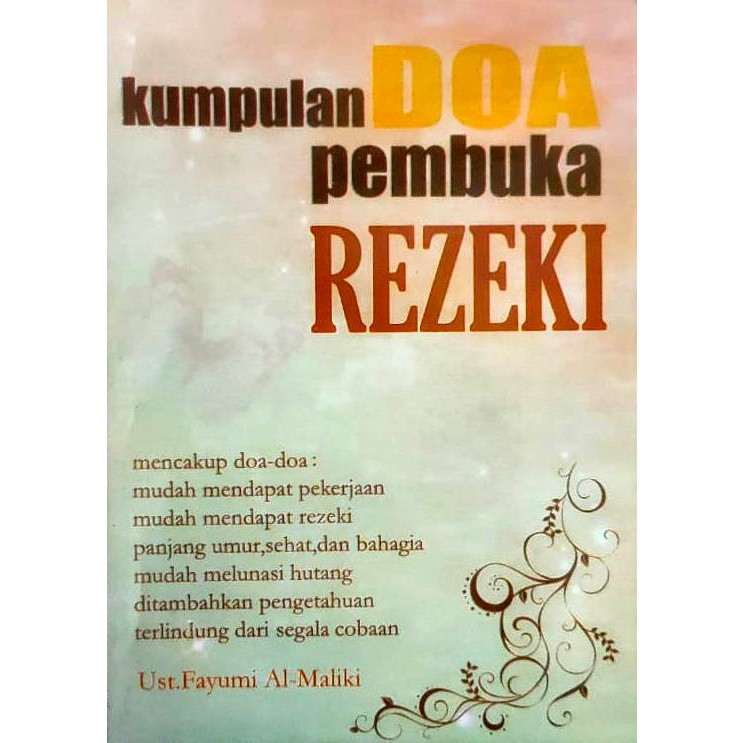 Buku Kumpulan Doa Pembawa Rezeki | Shopee Malaysia