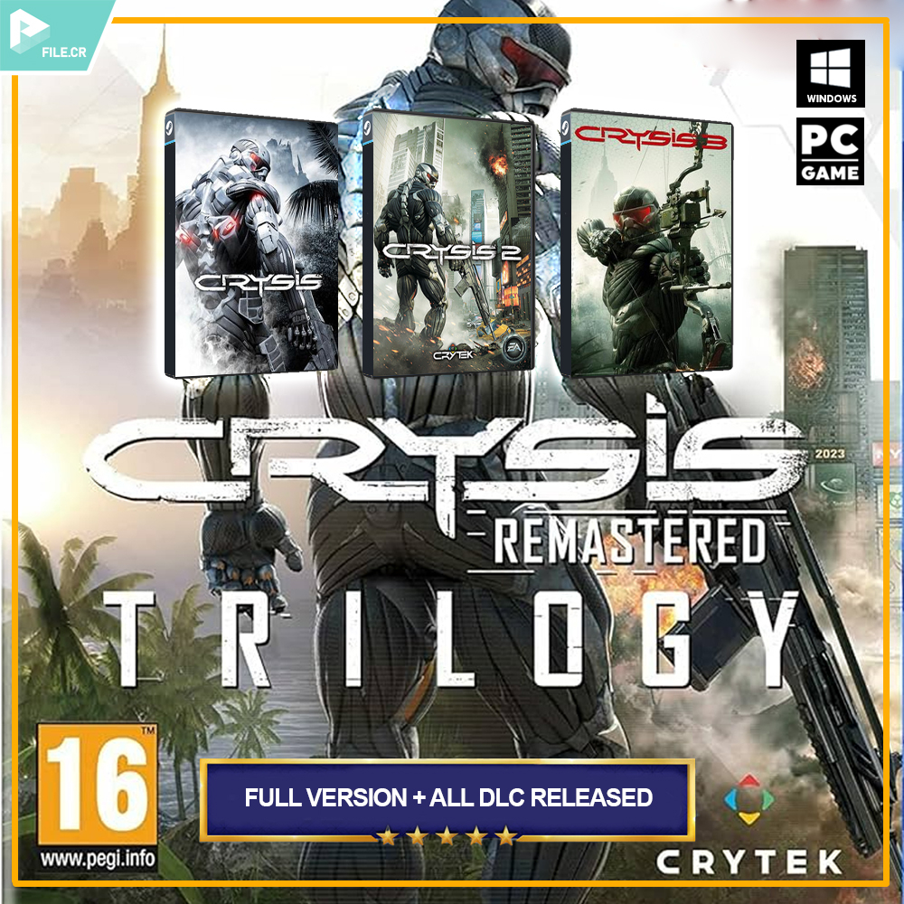 🔥𝑹𝑬𝑨𝑫𝒀 𝑺𝑻𝑶𝑪𝑲 🔥Crysis Remastered Full Collections Digital for Windows [𝗟𝗜𝗙𝗘𝗧𝗜𝗠𝗘] [𝐏𝐂 𝗚𝗔𝗠𝗘 𝐃𝐈𝐆𝐈𝐓𝐀𝐋 ...