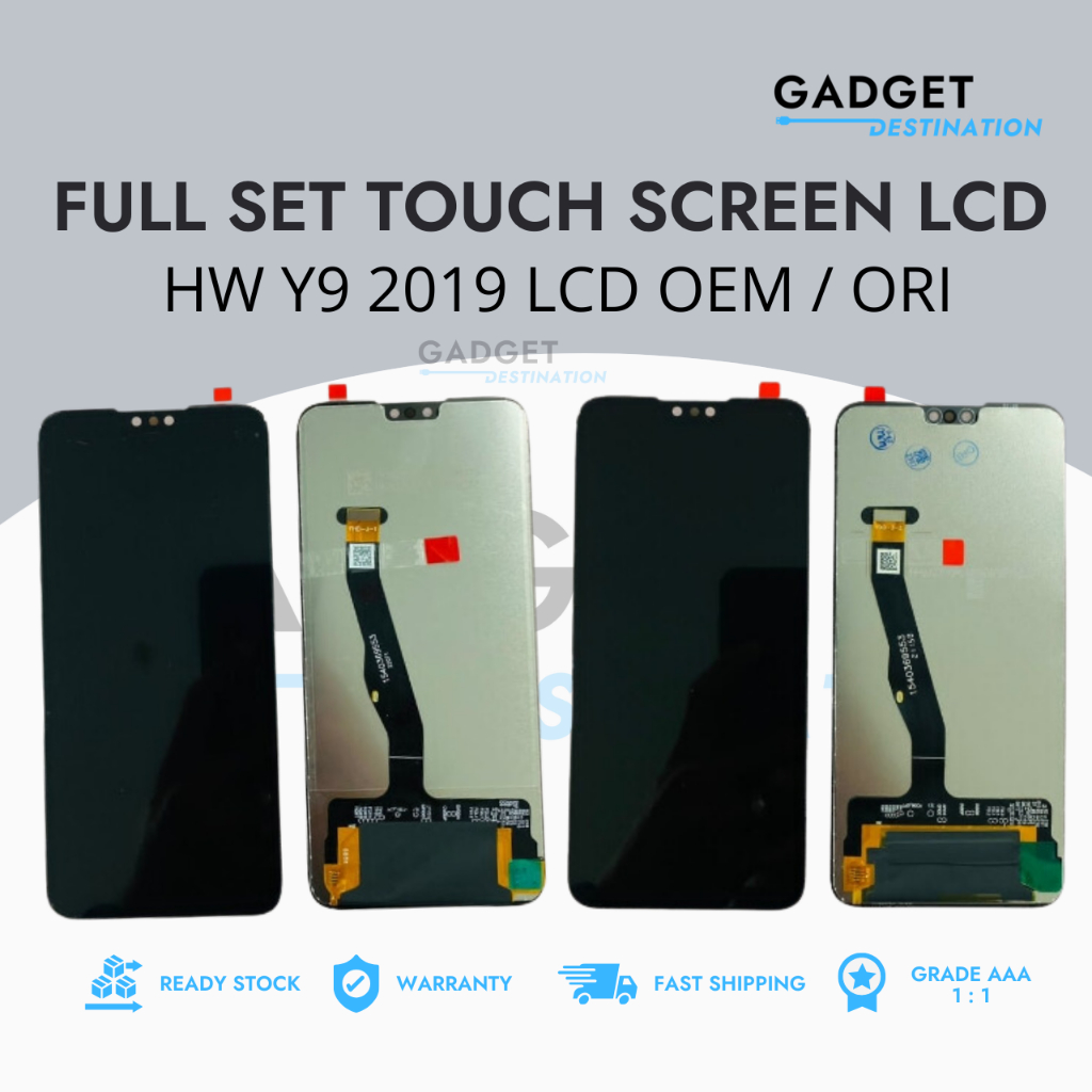 Hw Y9 2019 LCD Original / Oem [ Ready Stock ] Full Set LCD Touch Screen ...
