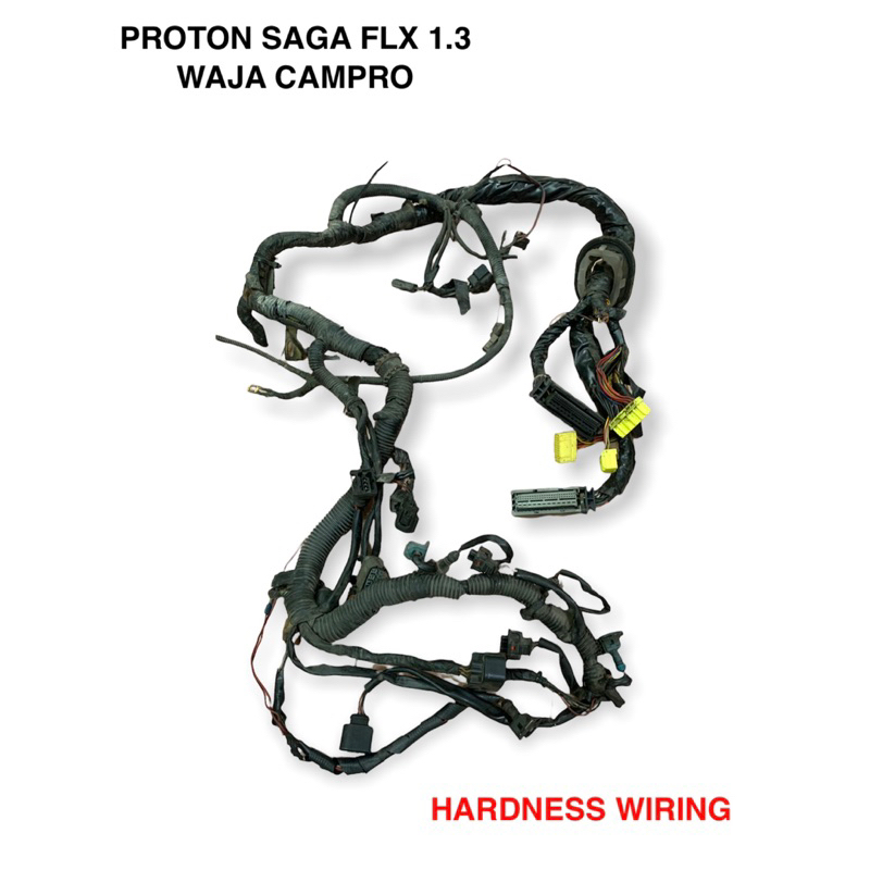 HARDNESS WIRING ENGINE ORIGINAL USED PROTON SAGA BLM FLX 1.3 WAJA ...