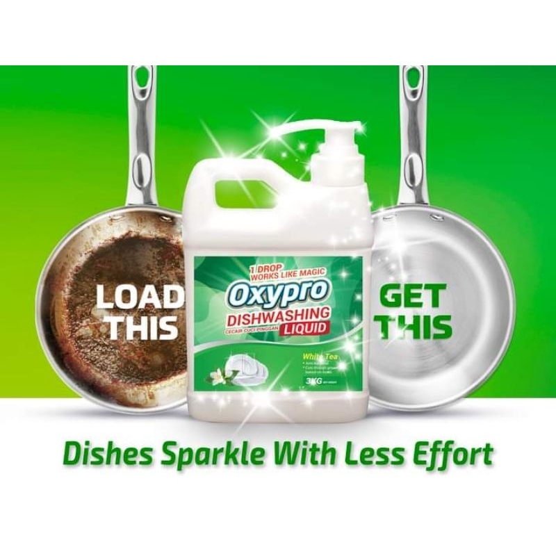 OxyPro Dishwashing Liquid 3kg | Shopee Malaysia