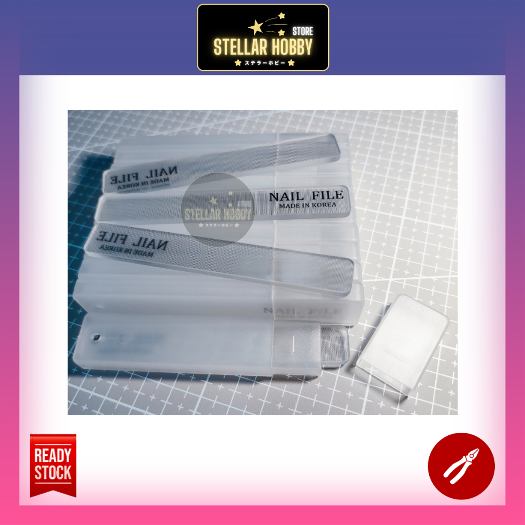 [Ready Stock] Nano Glass File For Sanding & Polishing Gundam Gunpla ...