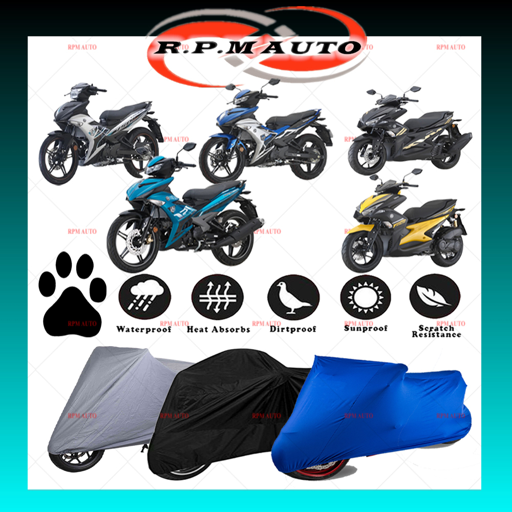 NVX Y15ZR Old & New Motorcycle Cover Protection Waterproof Dust UV ...
