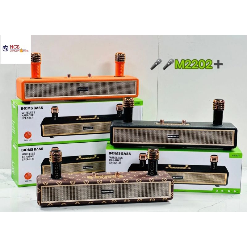 BOOMS BASS M2202+ Speaker Loud Volume Bluetooth Speaker Portable Home ...