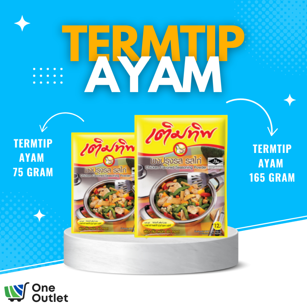 Serbuk Perasa Ayam /Daging / Tomyum Termtip Original Seasoning Chicken ...