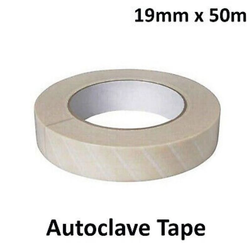 [READY STOCK] AUTOCLAVE TAPE 19MMX50M (PER ROLL) | Shopee Malaysia