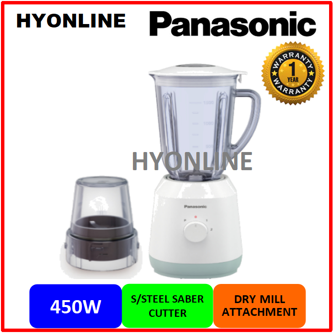 MX-EX1511WSK - [ 2022 NEW MODEL ] PANASONIC 1.5L BLENDER WITH DRY MILL ...