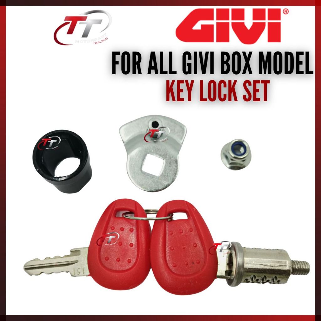 GIVI KAPPA BOX KEY LOCK SET KUNCI LOCK SET KITS Kotak Kappa For All ...