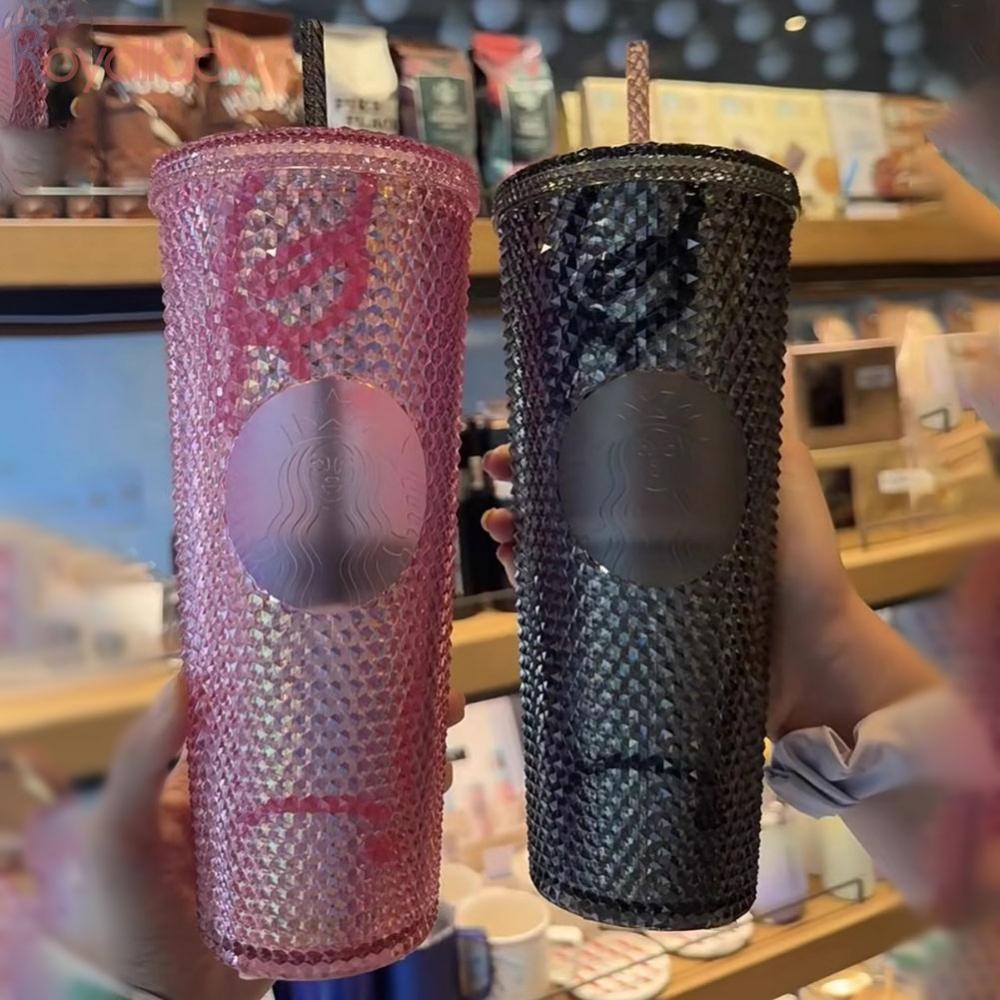MUNI 710ML BLACKPINK X Star.buck.s Bling Tumbler Jisoo Doodle Cold Cup ...