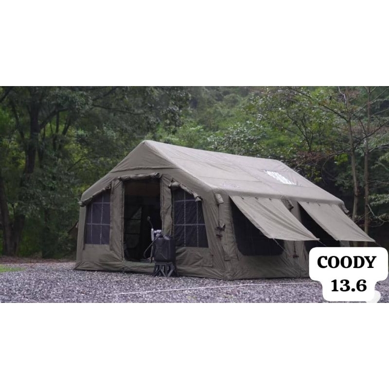 COODY 13.6 Inflatable Air Tent (Army Green) | Shopee Malaysia