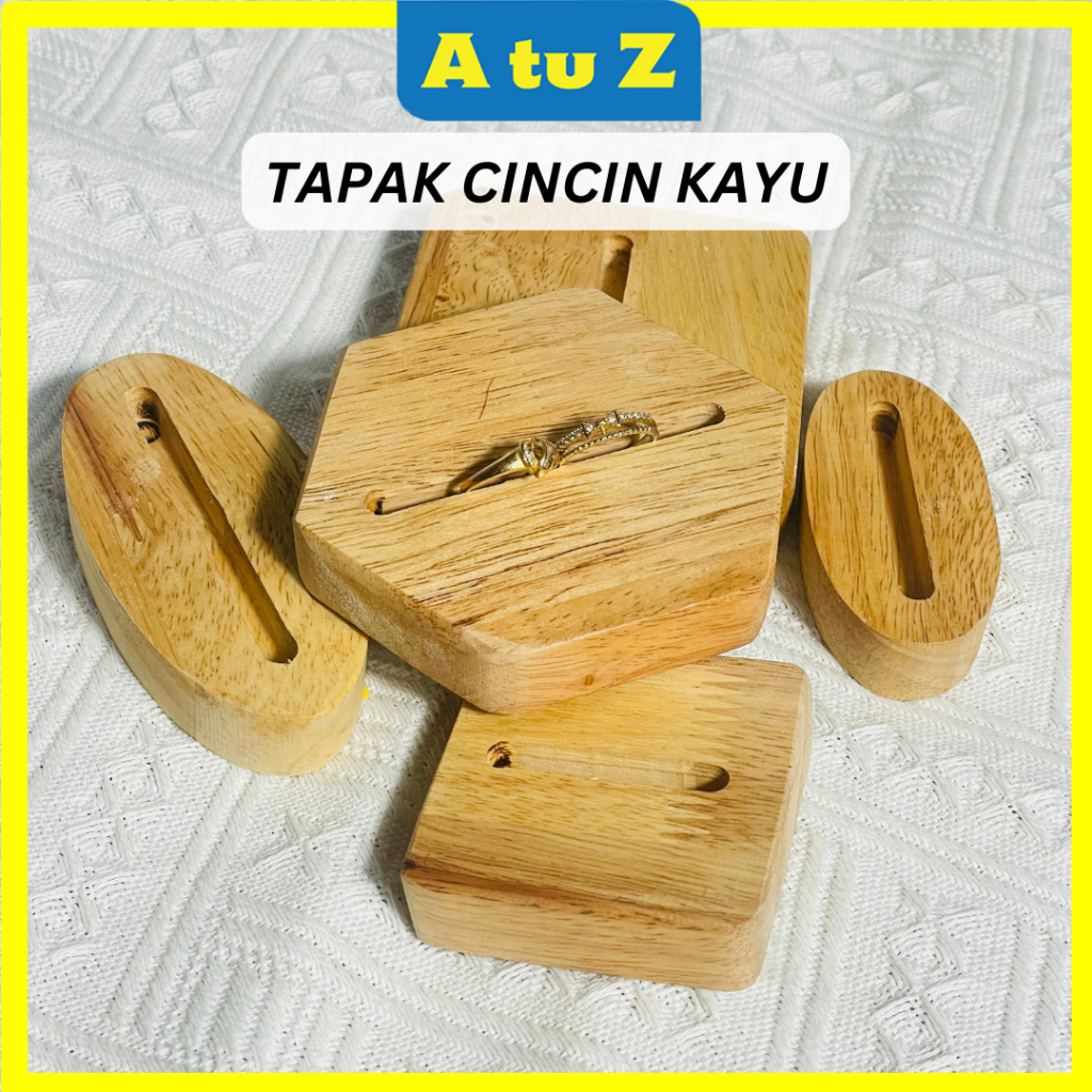AtuZ Tapak Kayu Bekas Cincin Hantaran Aesthetic Dulang Hantaran ...