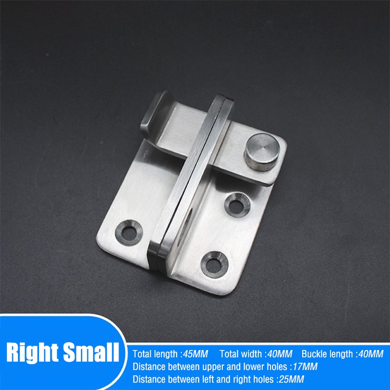 Stainless Steel Door Bolts Latch Slug Sliding Door Lock Security Safety ...