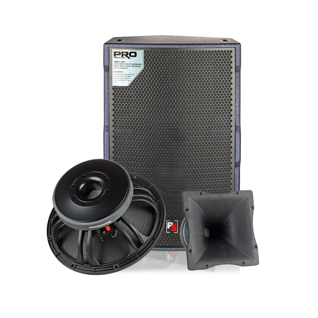 ( SEBIJI ) PS Pro Sound TT15M-II Loud Speaker Wooden 1000W 15" Solid ...