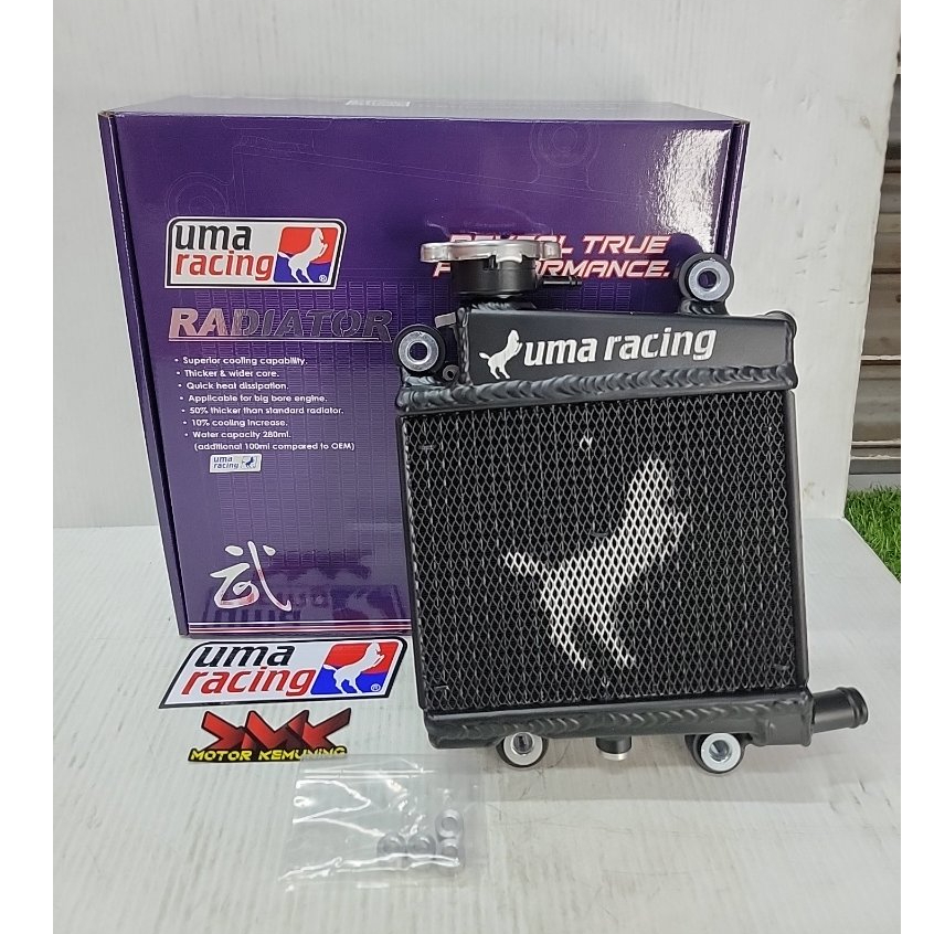 UMA RACING RADIATOR NVX V2 NMAX V2 RACING BIG RADIATOR 280ML CODE ...