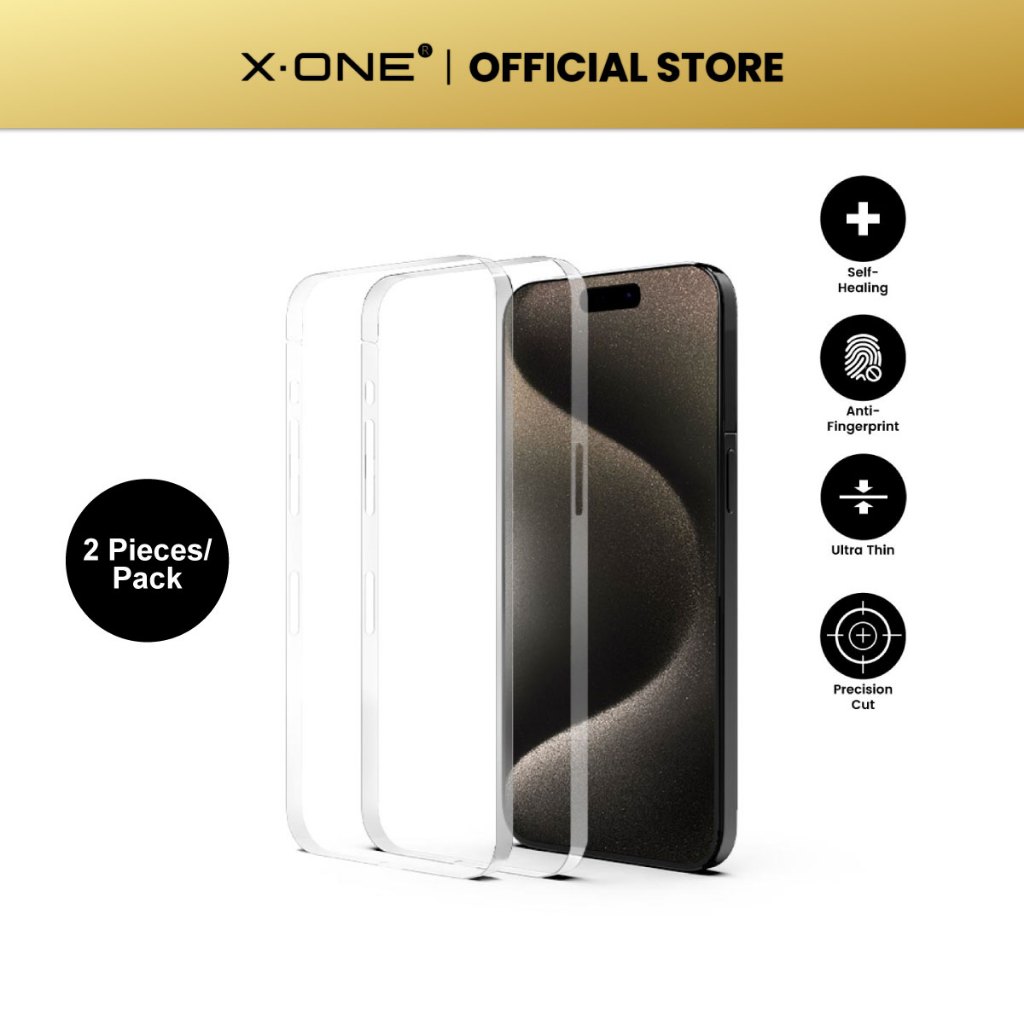 X.One Side Frame Protector for iPhone 15 Pro Max/15 Pro/15 Plus/15 (2 ...
