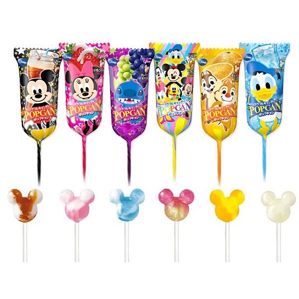 Japan Disney Glico Popcan Lollipops Candy 1g 日本迪士尼版型棒棒糖 | Shopee Malaysia