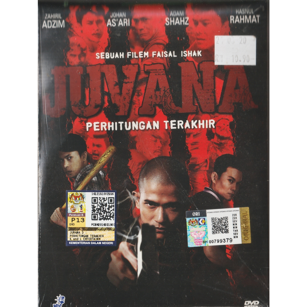 DVD JUVANA : PERHITUNGAN TERAKHIR ( ORIGINAL ) | Shopee Malaysia