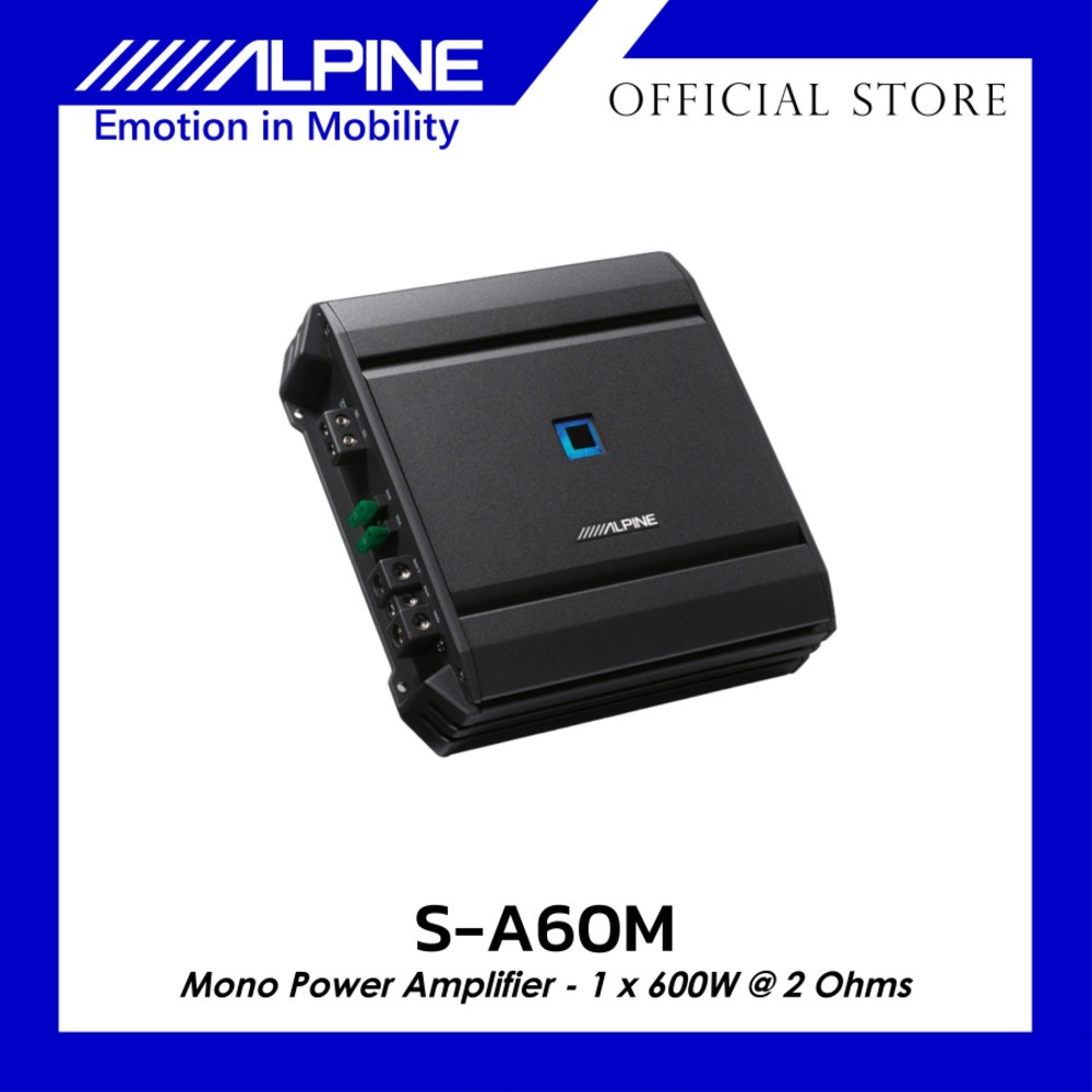Alpine Amplifier Mono Power S-A60M | Shopee Malaysia