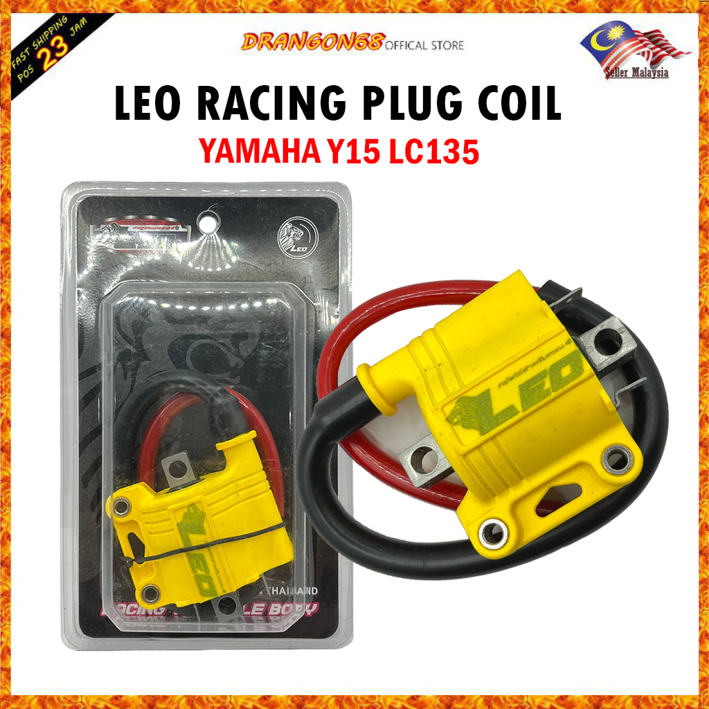 LEO PLUG COIL RACING FUEL INJECTION YAMAHA Y15Z LC135 V1 V2 V3 V4 V5 V6 V7 SRL115/SRL110/Y125ZR ...