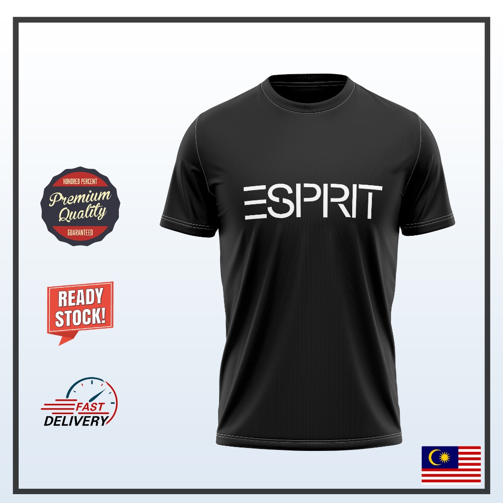 🔥100% TOP QUALITY🔥PROMOSI HEBAT🔥 ESPIRIT BAJU LELAKI PEREMPUAN T SHIRT ...