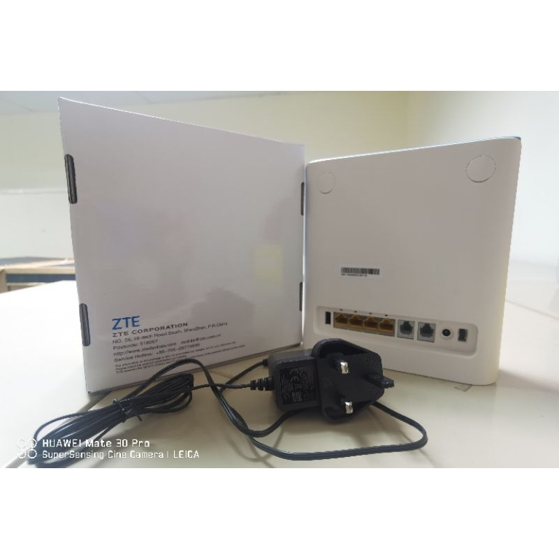 ZTE MF286C 4G Wireless Router white | Shopee Malaysia