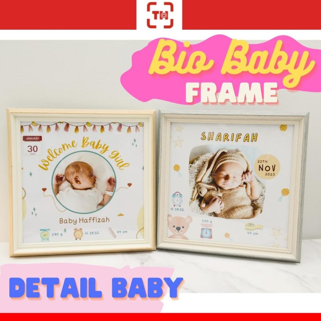[Ready Stock] Bio Baby Frame Murah | Bio Frame| 8x8 inch | Square Frame ...