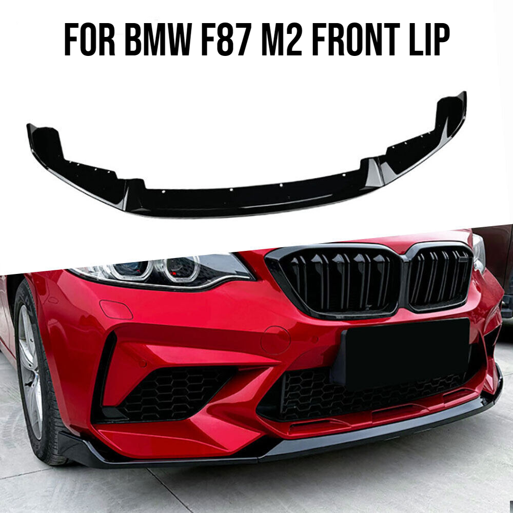 BMW F87 M2 LCI CS front lip bumper lip diffuser for Real M2 2 series ...