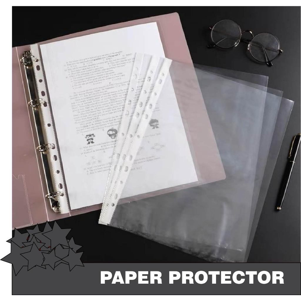 A4/A5 Size 10 sheets SUPER Clear Sheet Protector 7C Durable Thickness ...