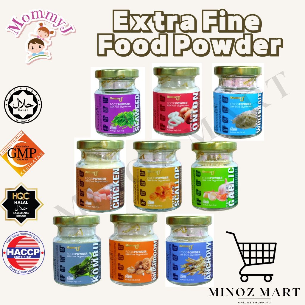 MOMMY J MommyJ Food Powder (20g-40g) Flavour Anchovy Chicken Garlic ...