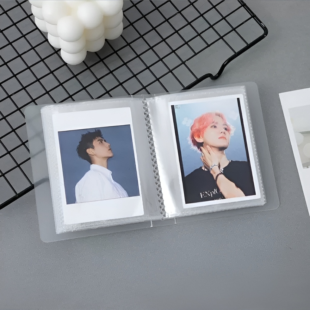 48pcs 3inch Lomo Card Photo Album KPOP Photocard Album Matte Cover ...