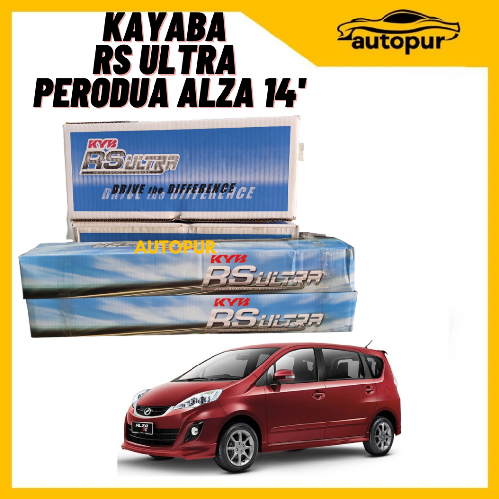 Kayaba RS ULTRA High Performance Shock Absorber Perodua Alza 14' (FR ...