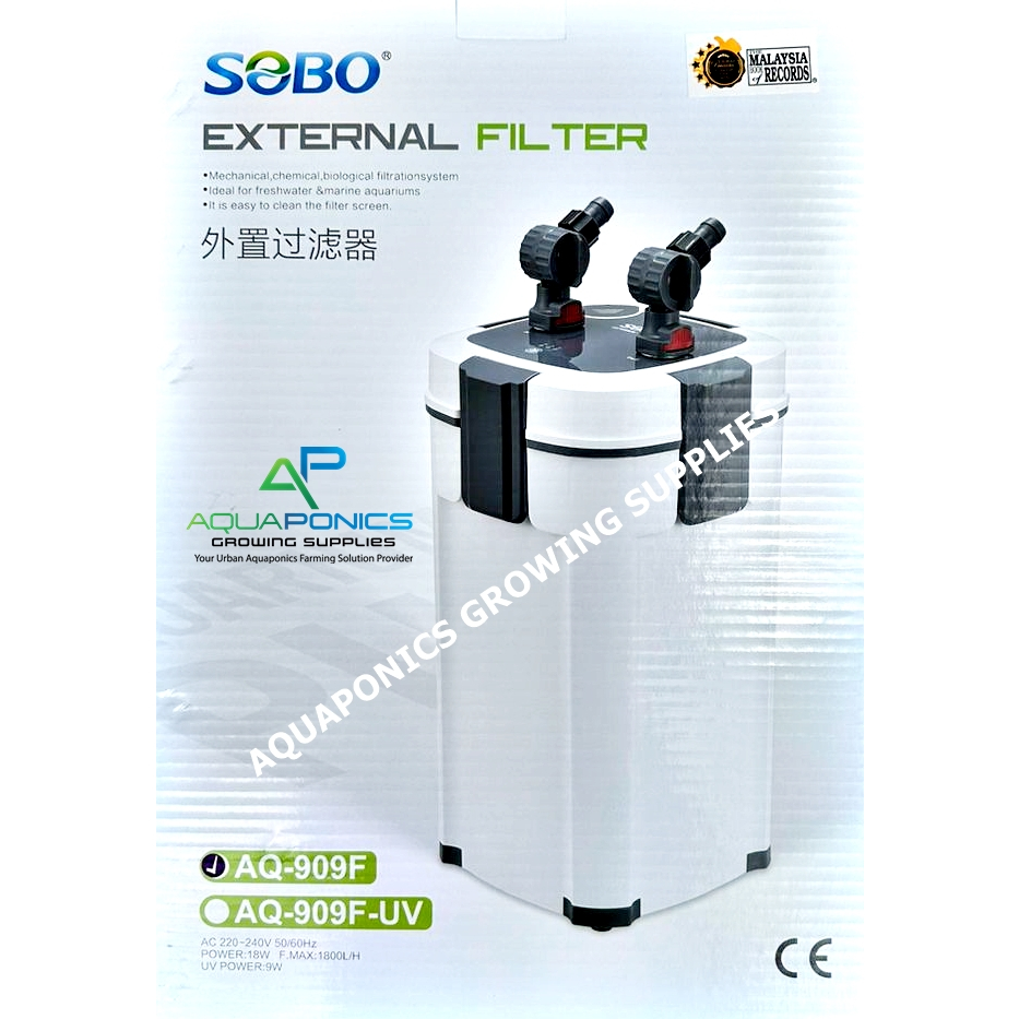 [NEW] SOBO Canister External Filter / UV with Aquarium Pump AQ-901F AQ-903F AQ-905F AQ-907F AQ ...