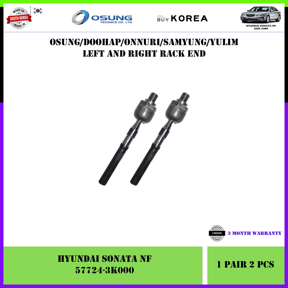 Hyundai Sonata NF Inner Rack End (57724-3K000) | Shopee Malaysia