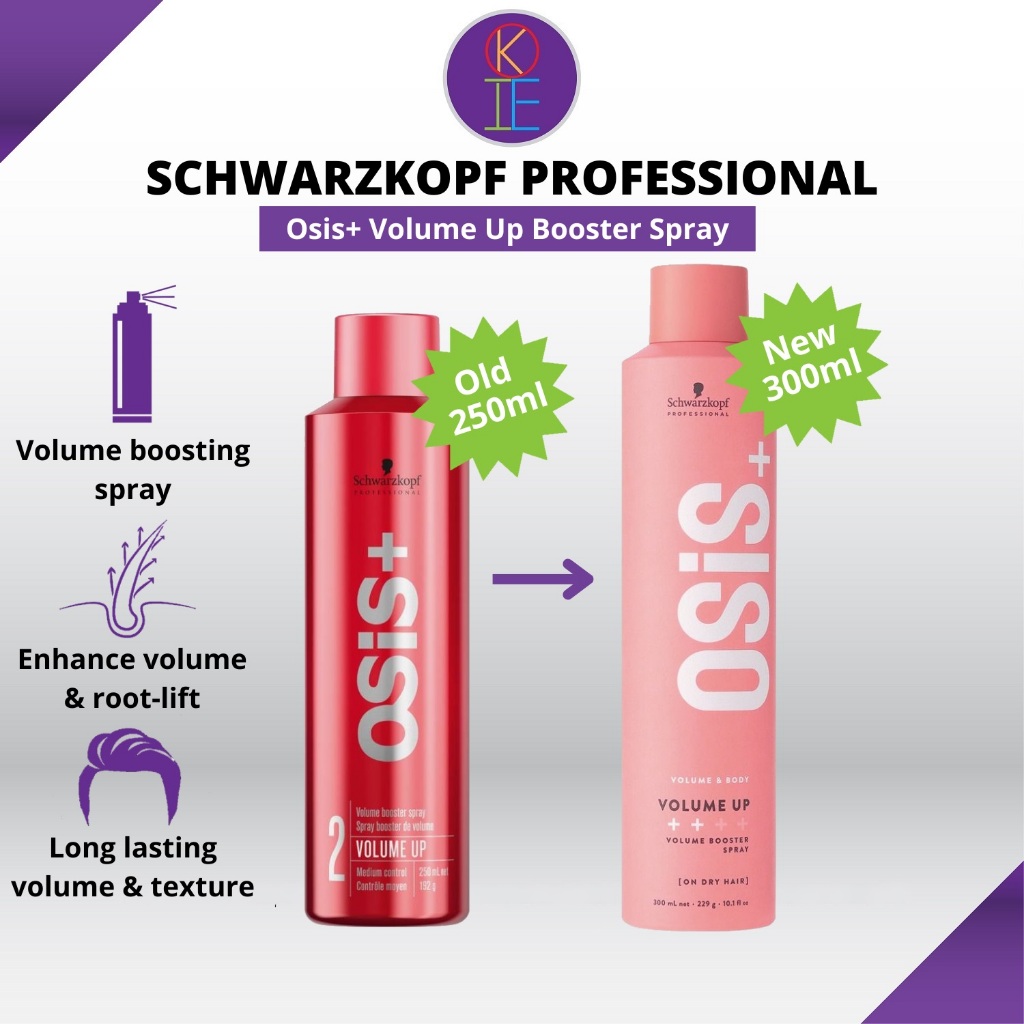 Schwarzkopf Osis+ Volume Up Booster Spray - 300ml (New Packaging ...
